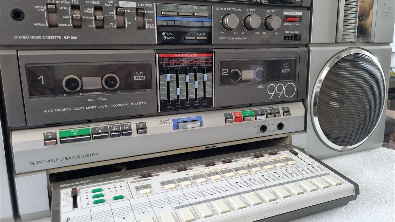 Sharp GF-990 Music Processor (1983) - YouTube
