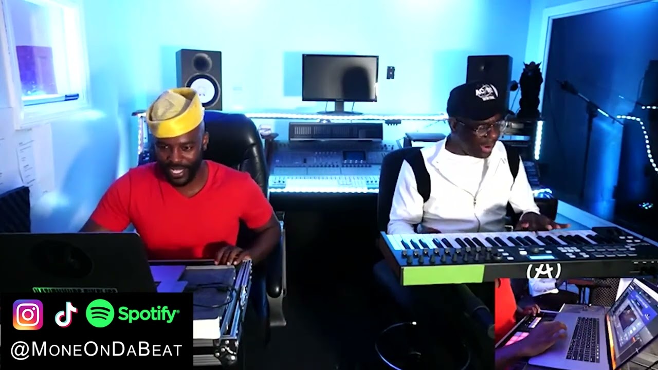 Making Beats From Scratch - MoneOnDaBeat Beat Session - Music Producers On Tiktok | White Sand ...