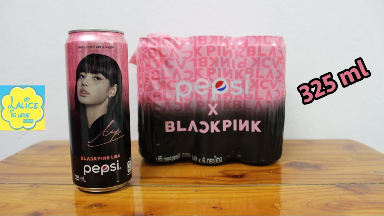 [REVIEW] LISA - PEPSI MAX x BLACKPINK 325ml "LIMITED EDITION" [THAILAND ...