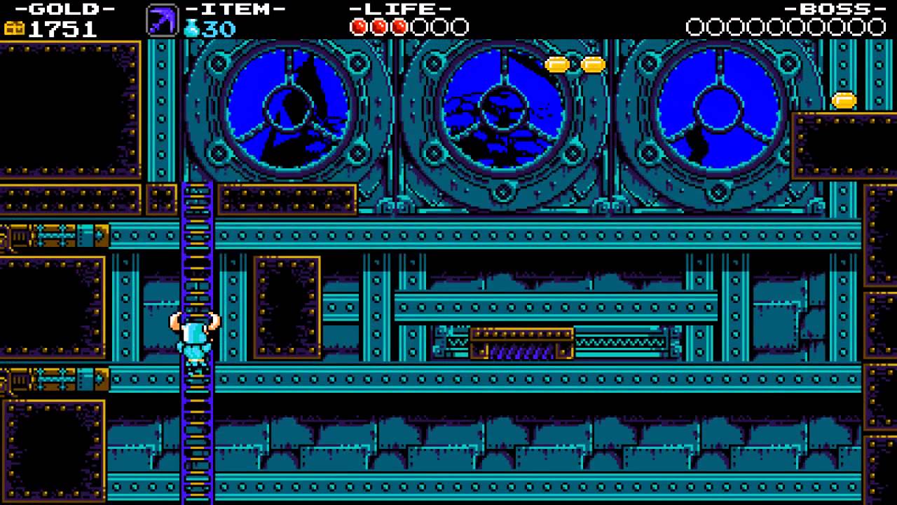 Shovel Knight - First playthrough part 4 (PC) - Treasure Knight stage ...