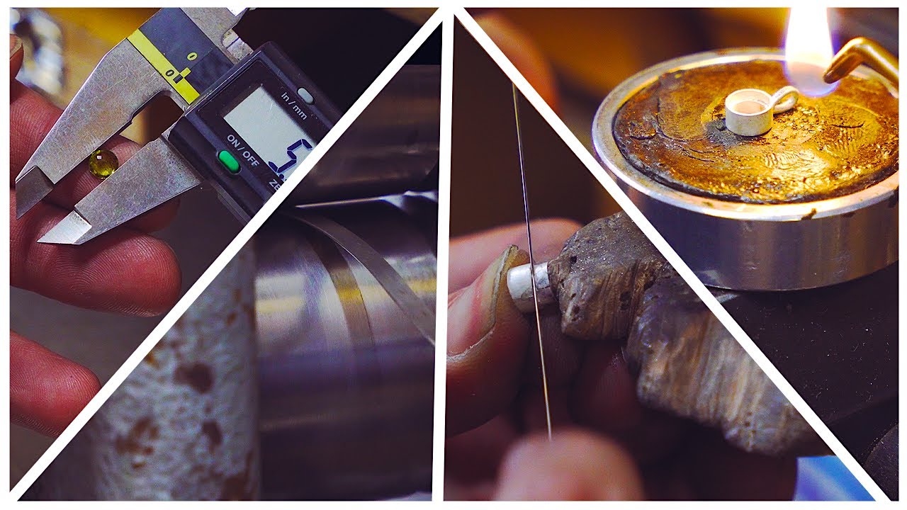 TUBE SETTING | Jewellery Making Tutorial |Goldsmith’s Workshop Secrets ...