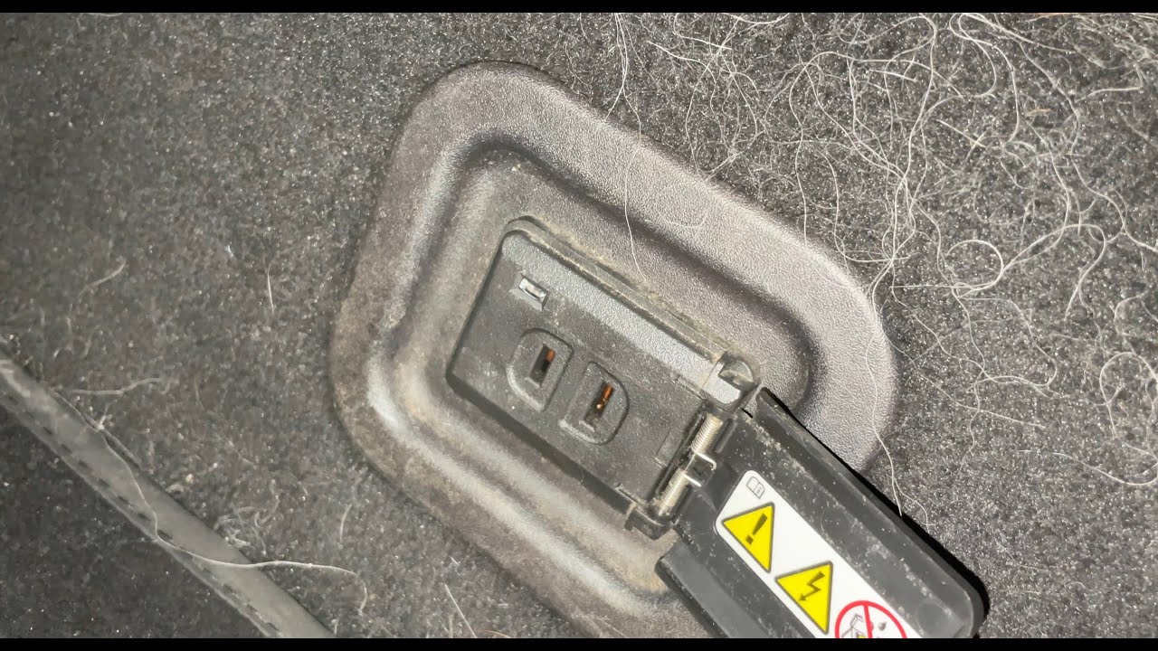 How to Find the Hidden 115-Volt AC Power Outlet in Your Mercedes ML350 ...
