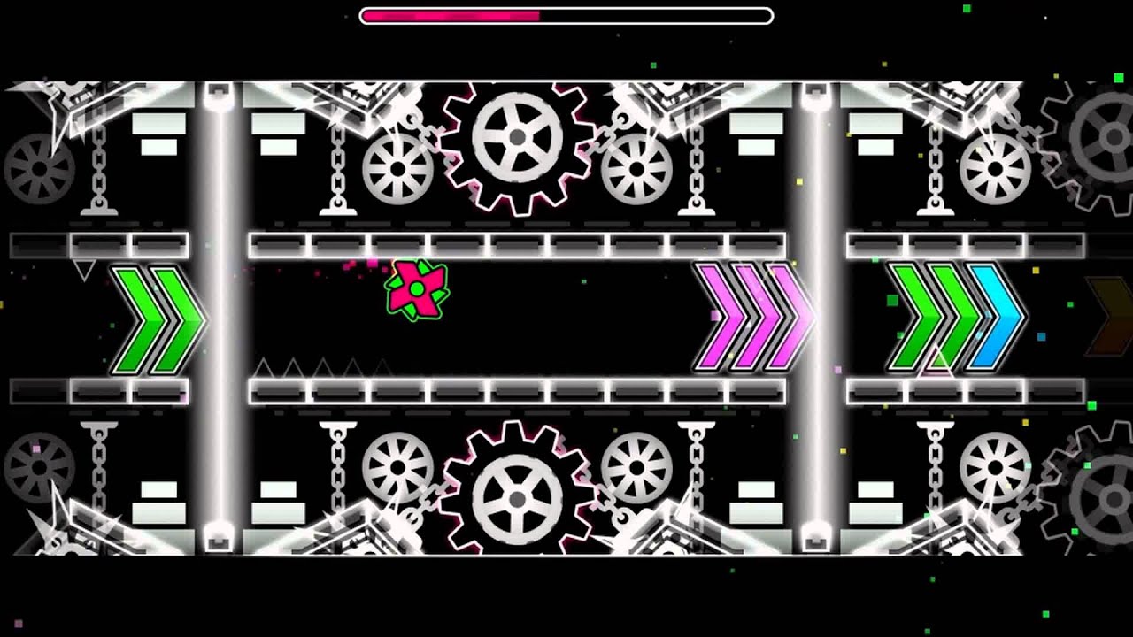 Geometry Dash (Easy Demon) - Megaman Dynamix By Pollapo - YouTube