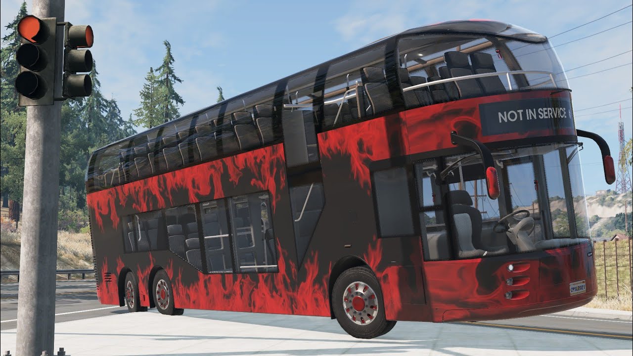 Double Decker Bus Accidents & Crashes | BeamNG.Drive - YouTube