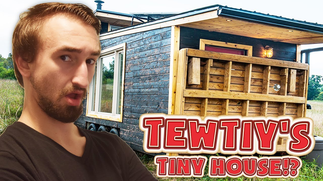 VISITING TEWTIY'S TINY HOUSE!? - YouTube