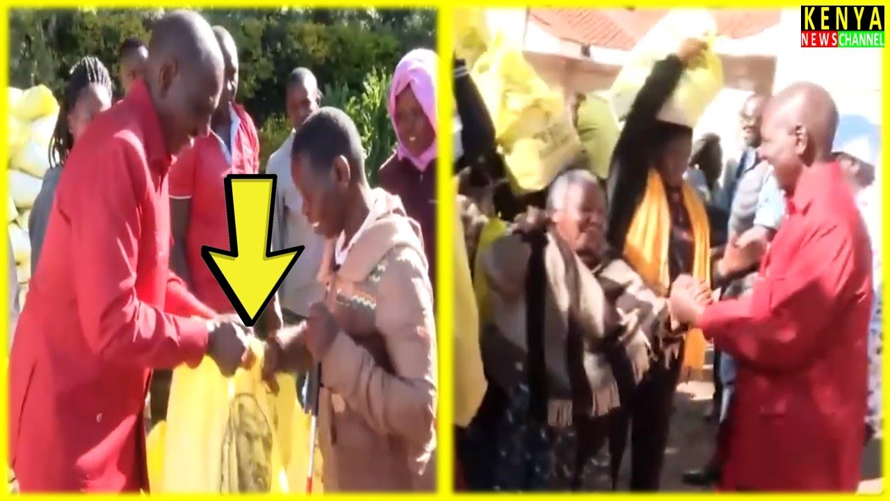 SHEREHE AT RUTO SUGOI HOME - See what the President gave his Neighbors ...