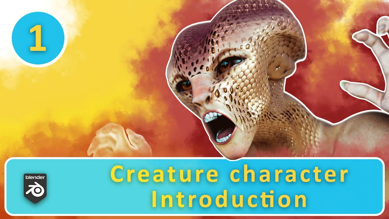 Creating a Creature Character using Blender | Daz 3d | Character ...