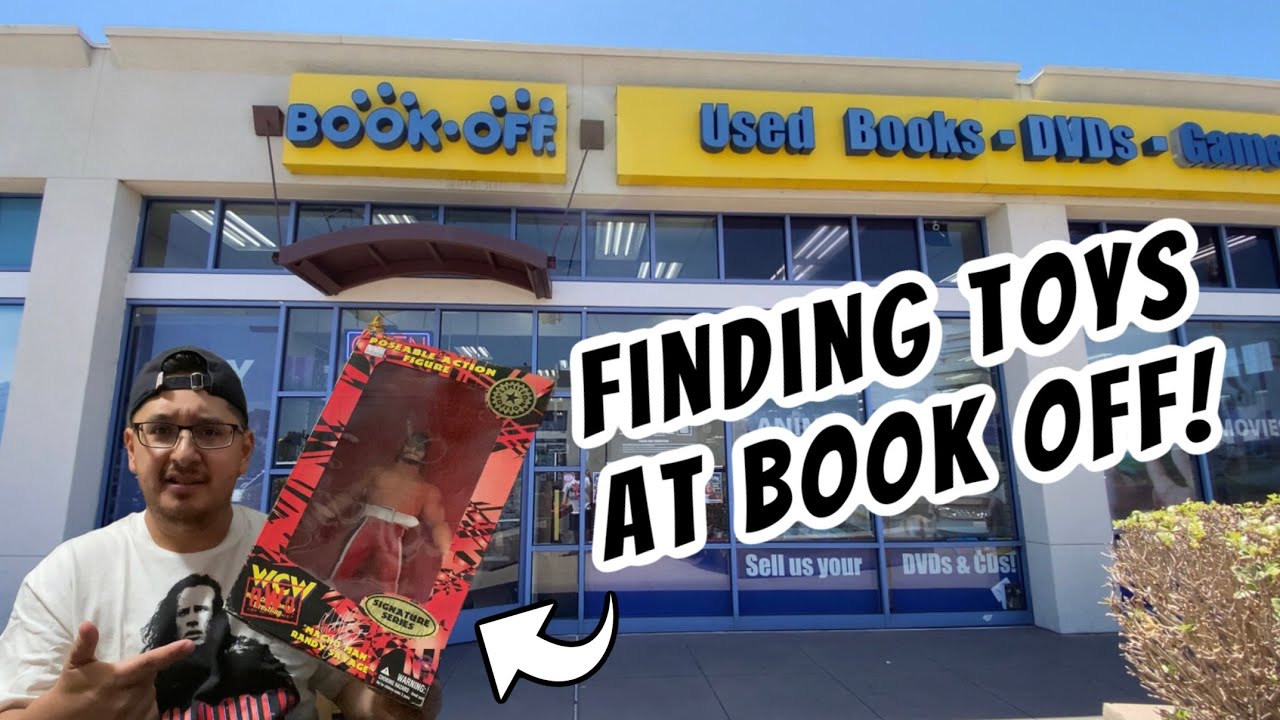 Toy Hunting at Book Off | Finding Toys, Books & Movies - YouTube