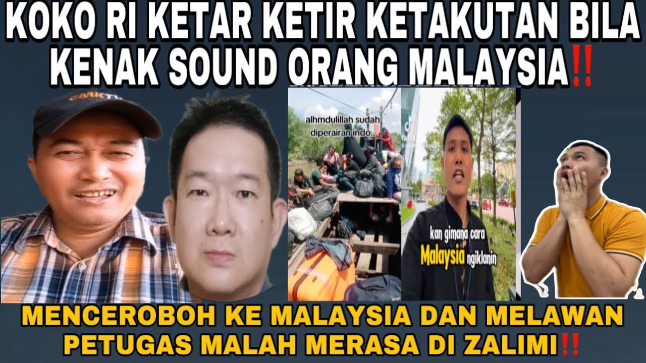 KOKO RI KETAR KETIR APABILA STEDMENYA DI TANGGAPI OLEH ORANG MALAYSIA‼️ ...