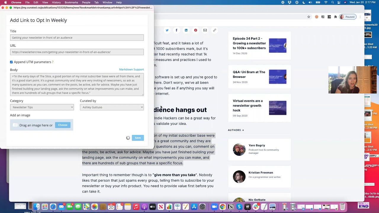 Did You Know? Here's how to save text with your links with Curated ...
