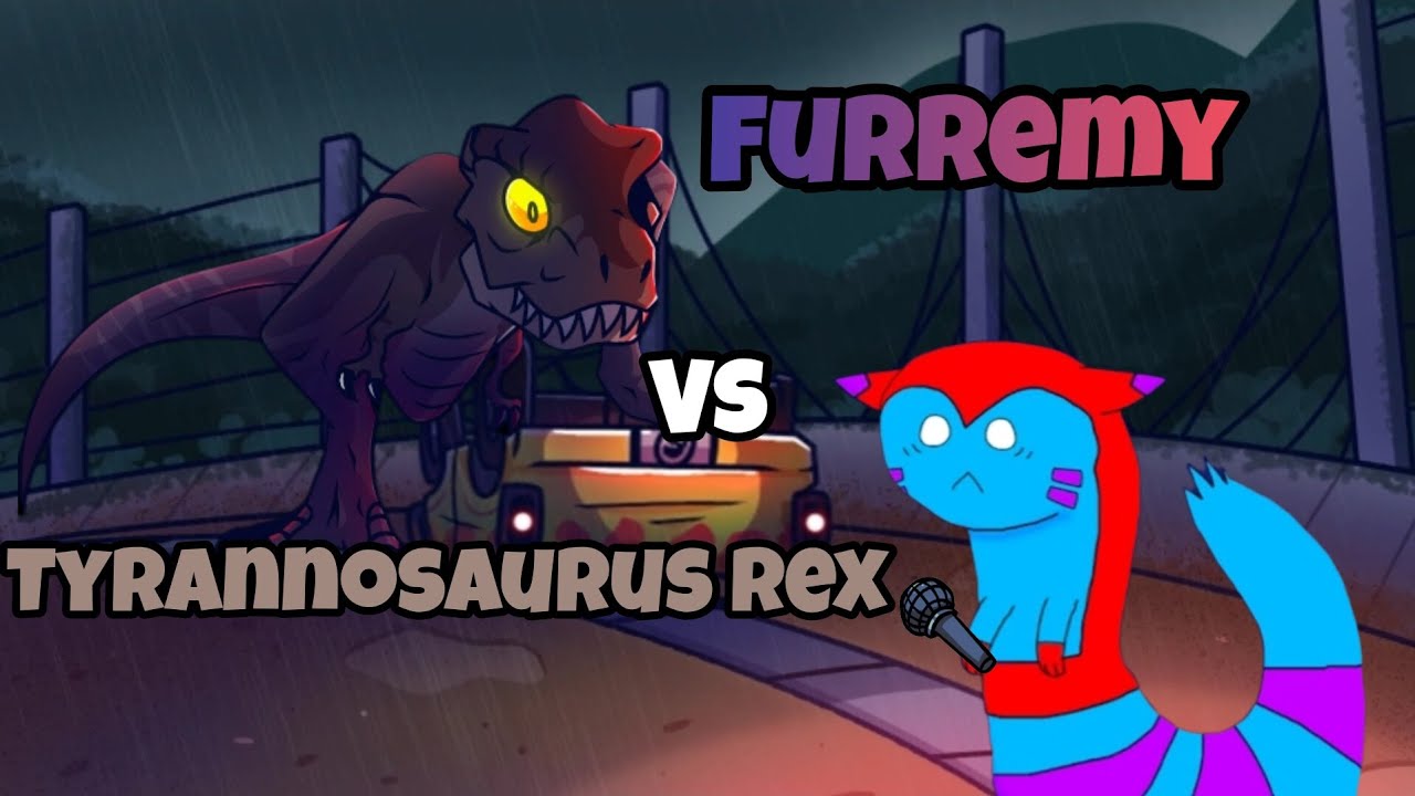 FNF Furremy Vs Tyrannosaurus Rex + Cutsences [Read Description] - YouTube