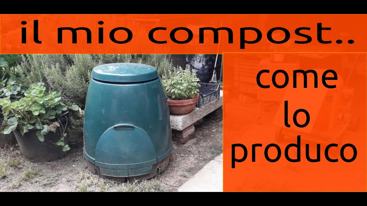 come produco il mio compost, compostiera domestica, procedimento per ...