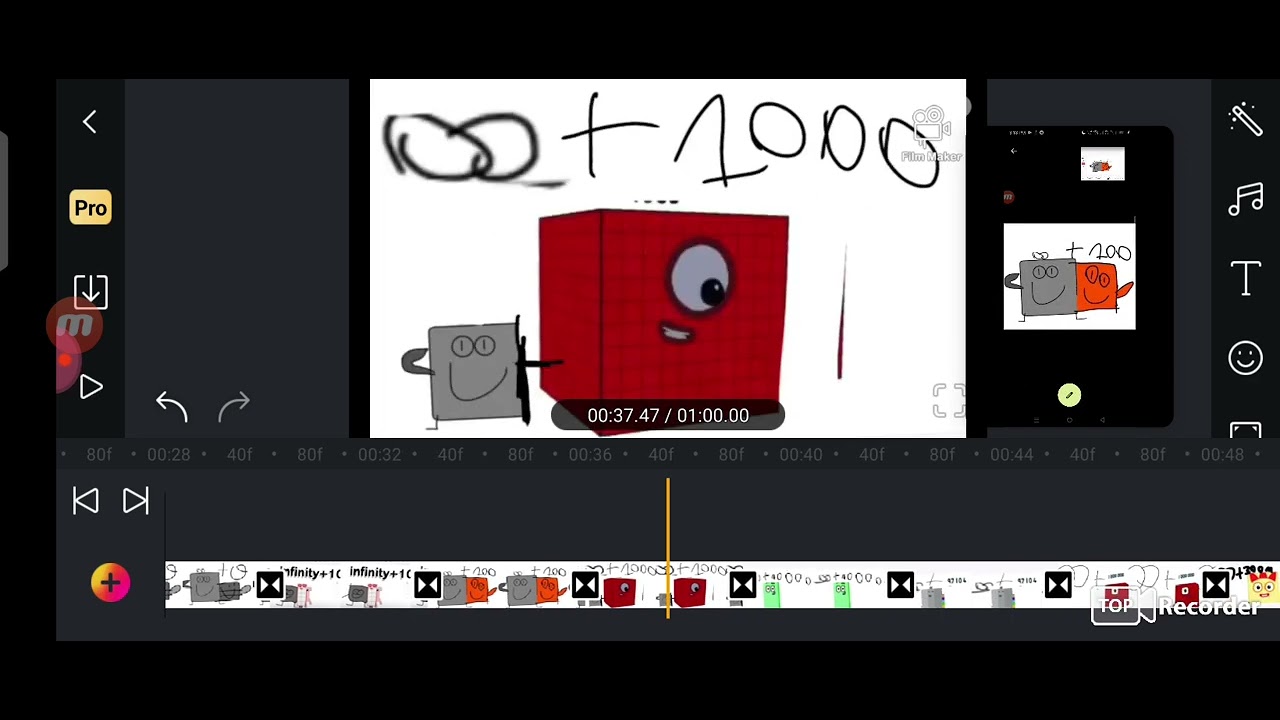 Number blocks from Yahoo 75 - YouTube