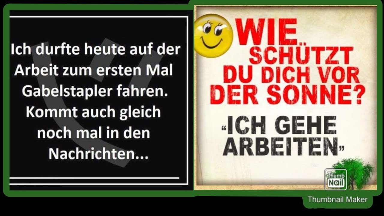 🤗🙏Die Arbeit mal auf die lustige Art, so macht Arbeit Spaß...👍😆 - YouTube