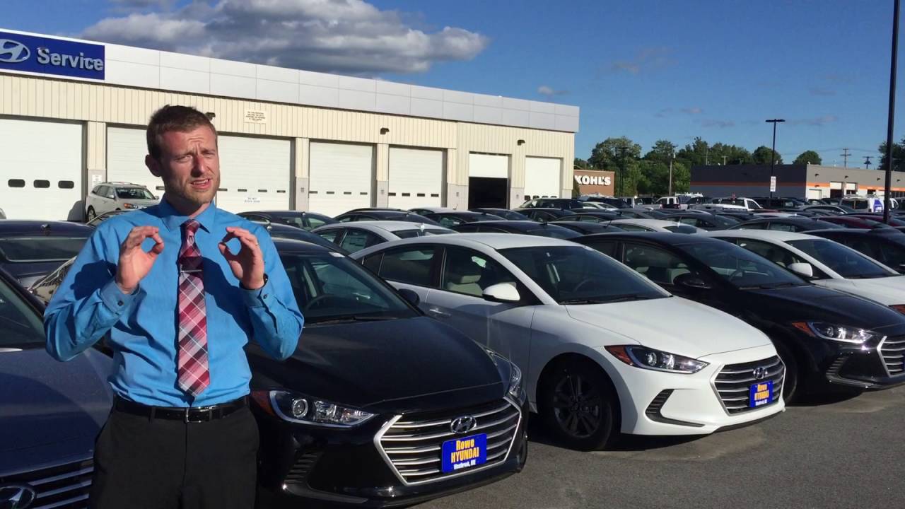 Rowe Hyundai Sedan Request Sales Intro Leif O'Connell - YouTube