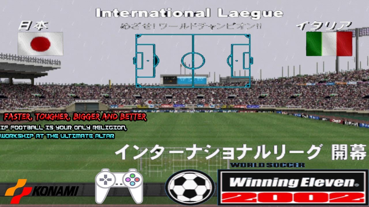 World Soccer Winning Eleven 2002 (PS1) - League Mode - Full Season #4 ...