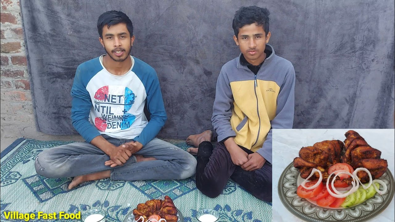 Chicken Chest Fry Recipe / Village Fast Food - YouTube