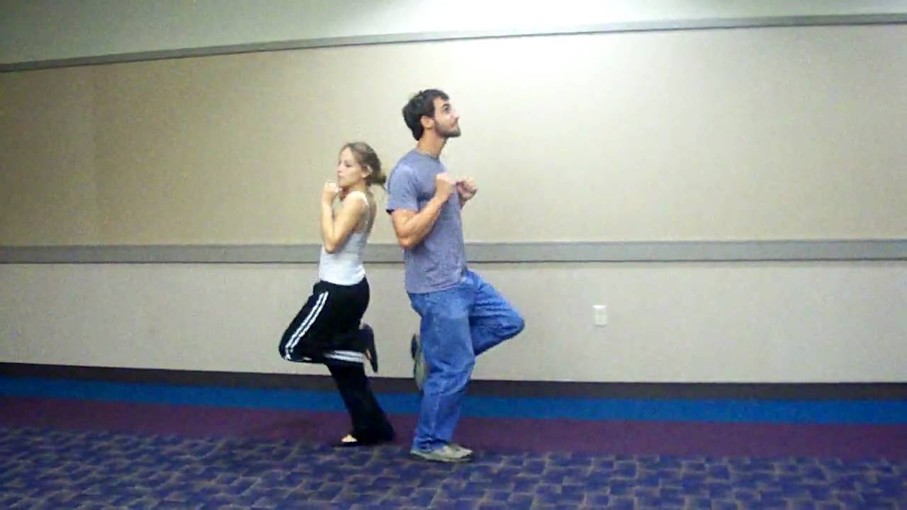 Back to back Kick Steps - YouTube