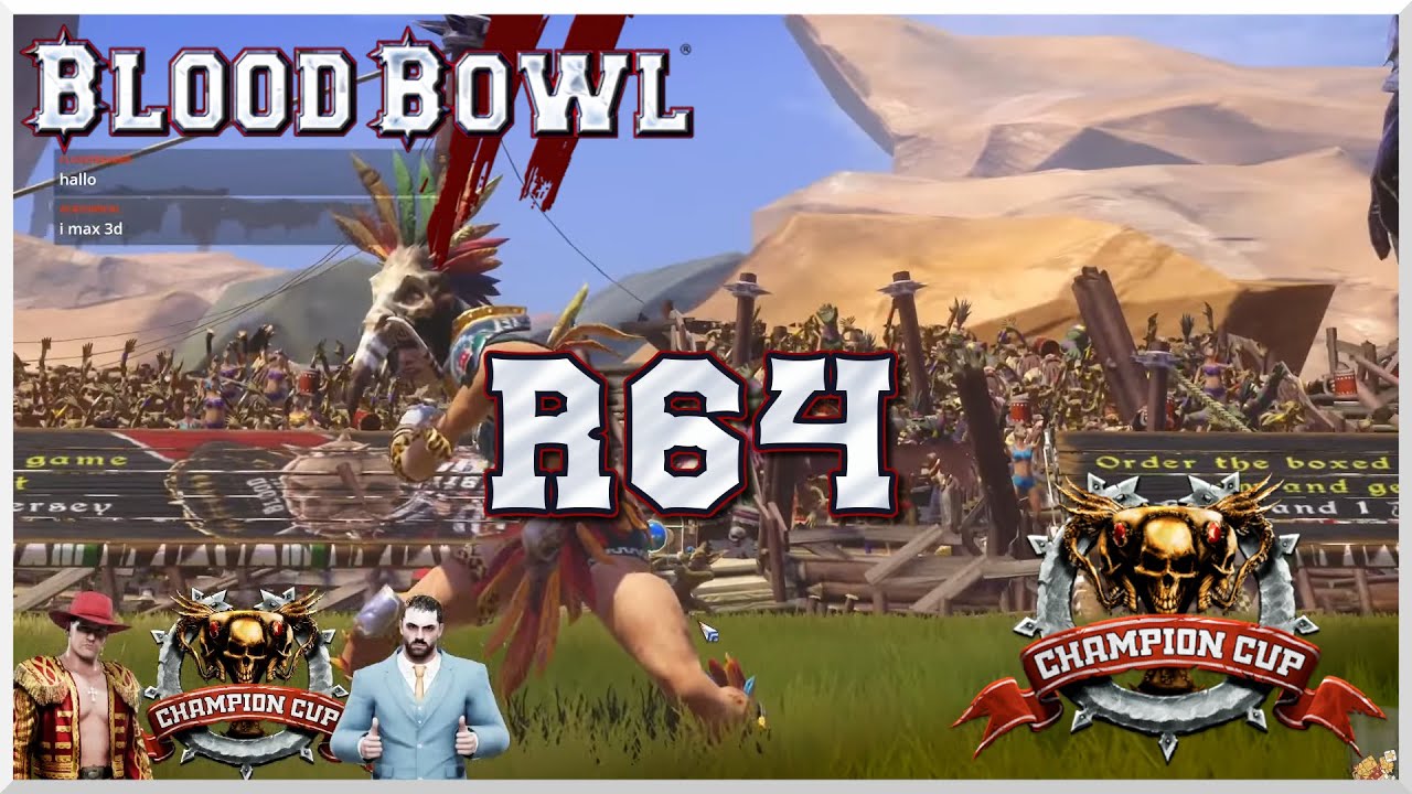 Blood Bowl 2 - CCL S51 Ro64 - Icerain (Amazon) vs. Tempest Soul (Dark ...