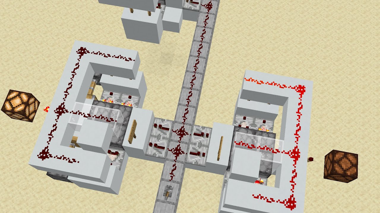 575 Different Signals Down One Redstone Line - YouTube