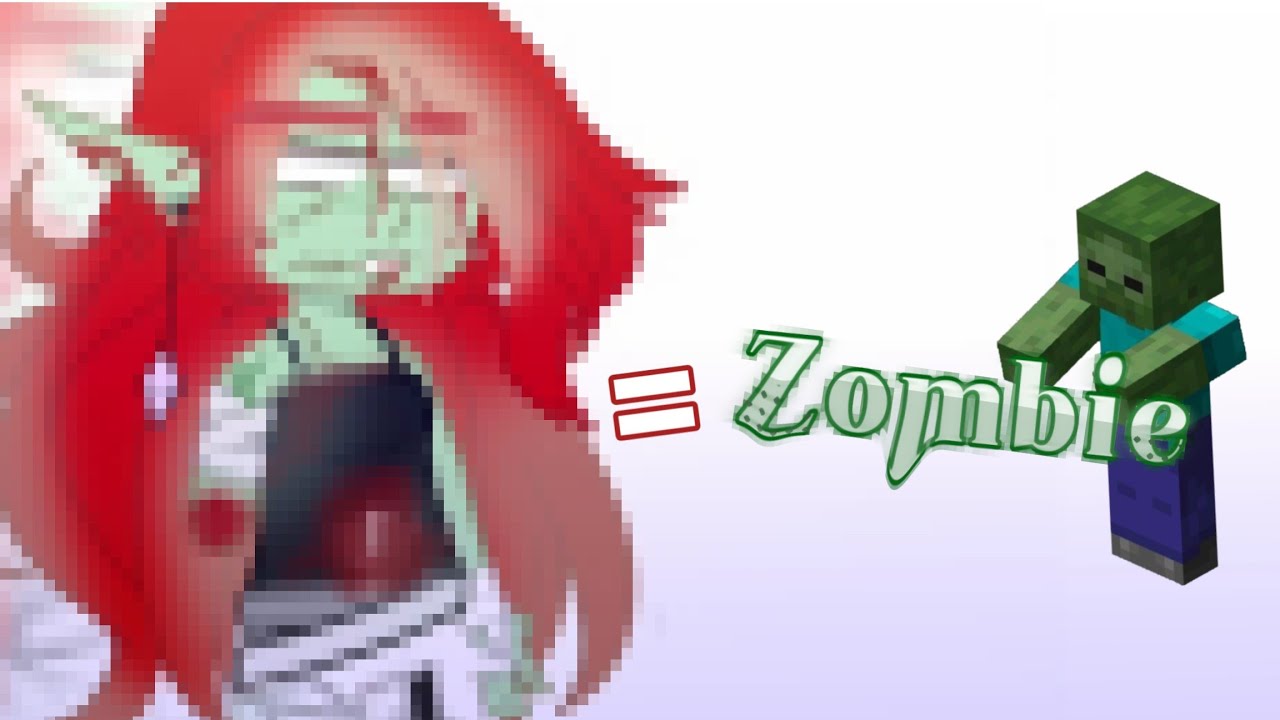 Me + zombie 🧟‍♀️⚡ - YouTube