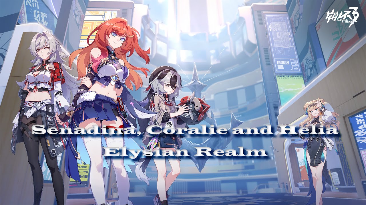 EN 7.3 BETA - Senadina, Coralie and Helia "S Rank" - Elysian Realm ...