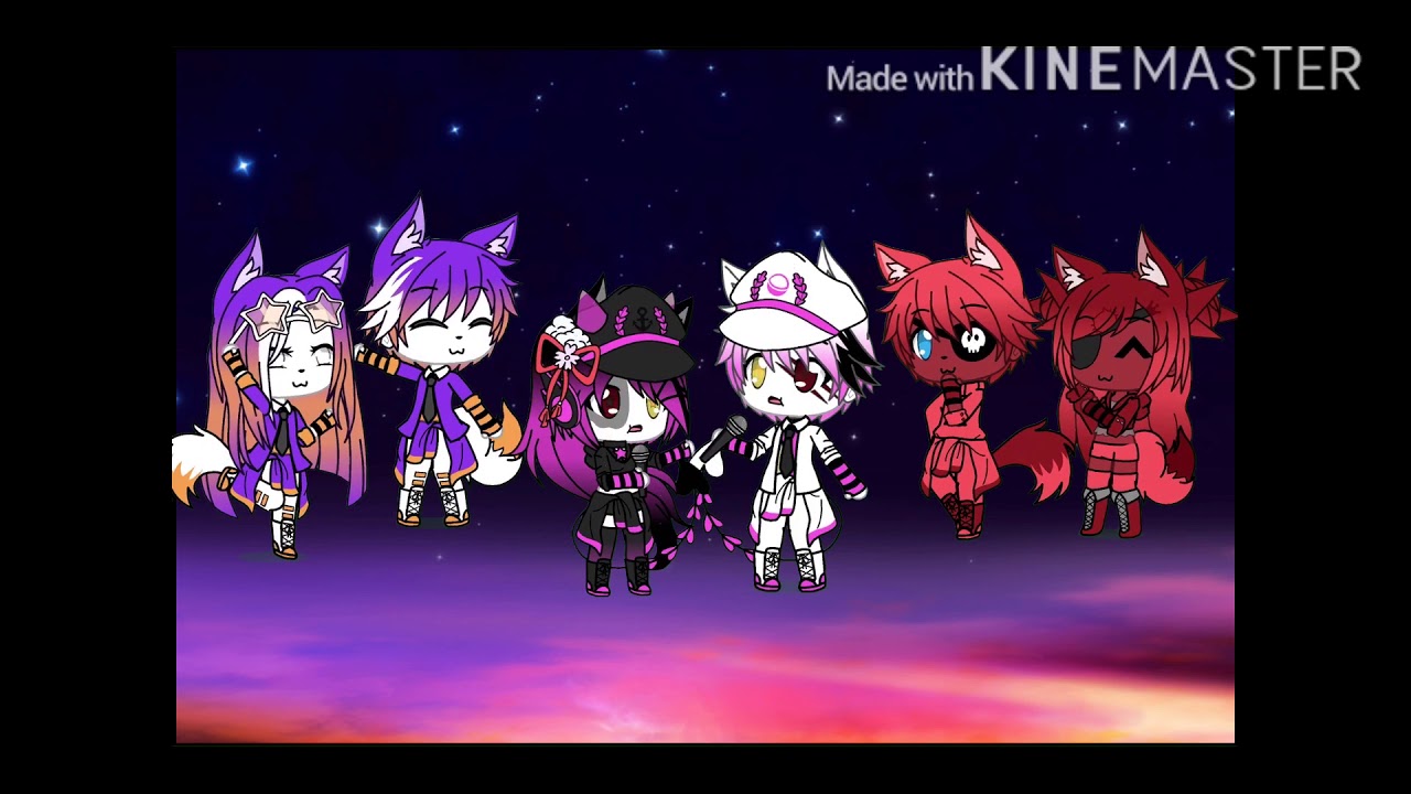 Funtime foxy voice lines with Lolbit and foxy gacha life - YouTube