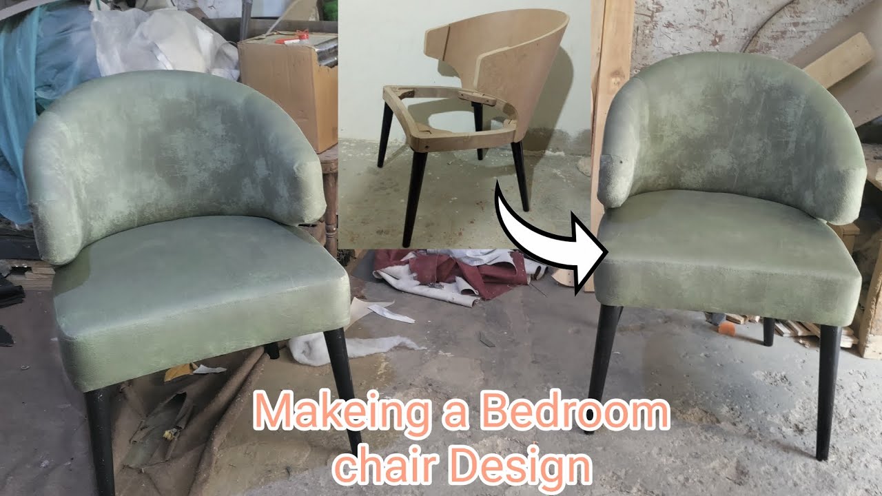 How To Make Bedroom chair At Home |Makeing of beautifully coffee chair ...