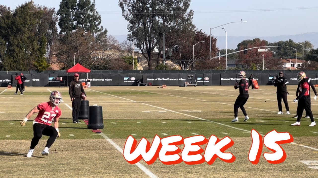 The 49ers Running Backs Practice on Friday Before Playing the Cardinals ...