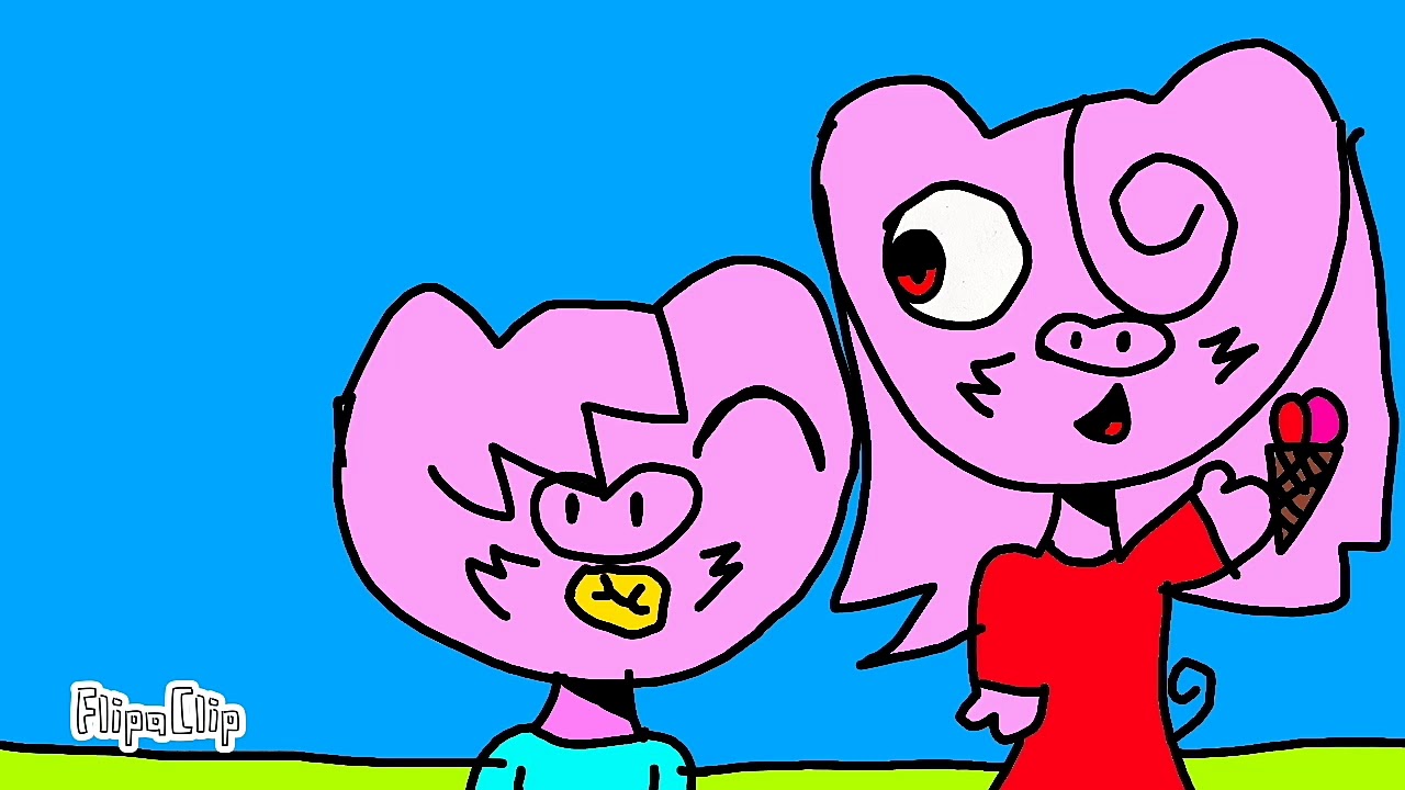 Stronger MEME Piggy (George) - YouTube