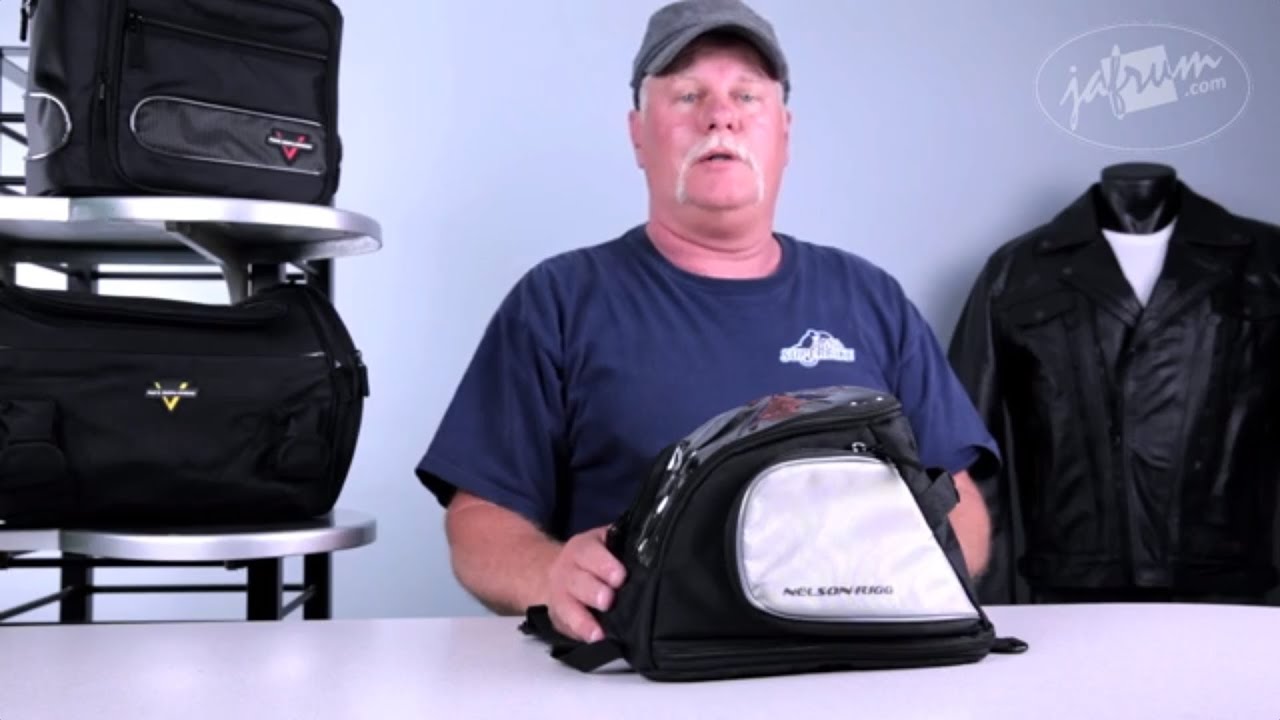 Nelson Rigg Can Am Spyder Tank Bag Review - Jafrum.com - YouTube
