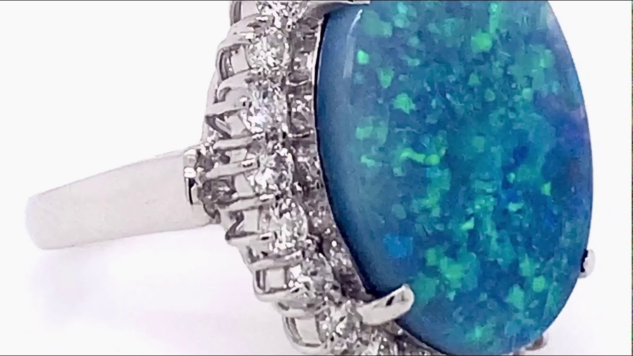 MDJ Advantage - Estate Opal & Diamond Ring - Dominic Mainella - IMG ...