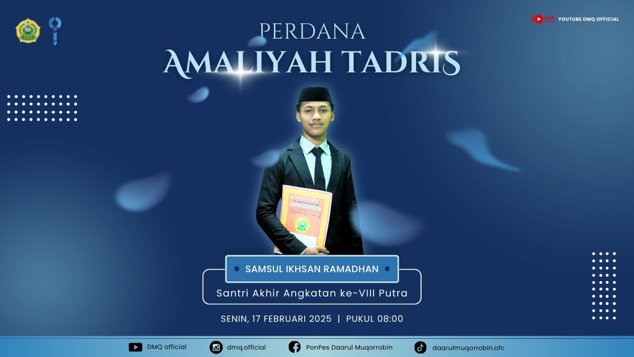 🔴 LIVE | Amaliyah Tadris Perdana | Tangerang, 17 Februari 2025 | PonPes ...