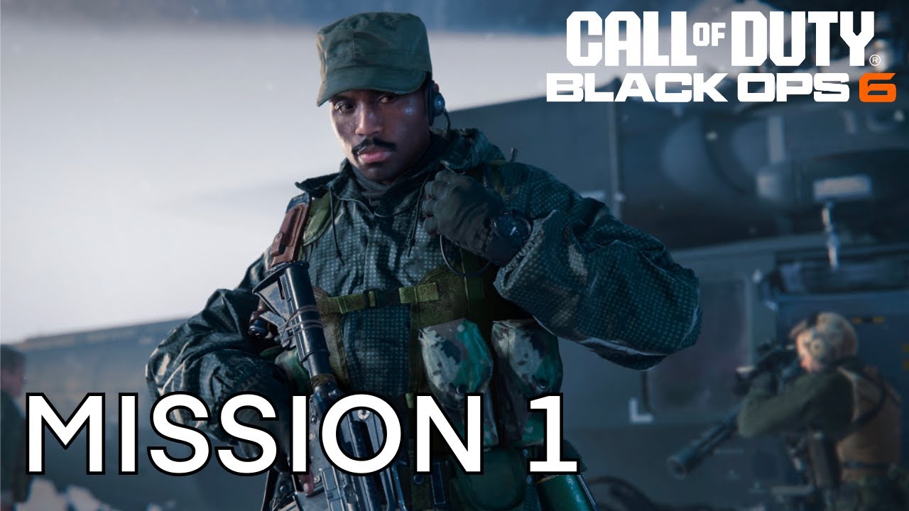 Campaign Mission 1: Bishop Takes Rook (Call of Duty: Black Ops 6) - YouTube