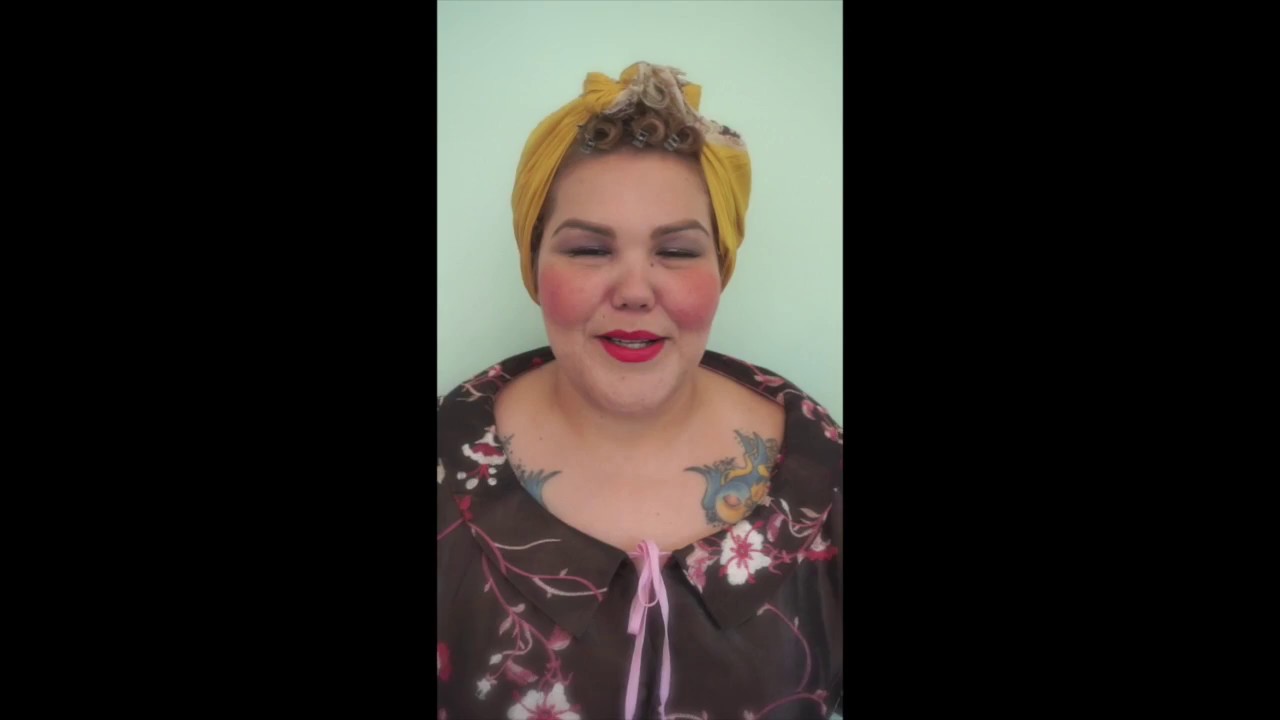 Vintage Hair Wet Set How-To Using a Combo of Pincurls&Rollers - For ...