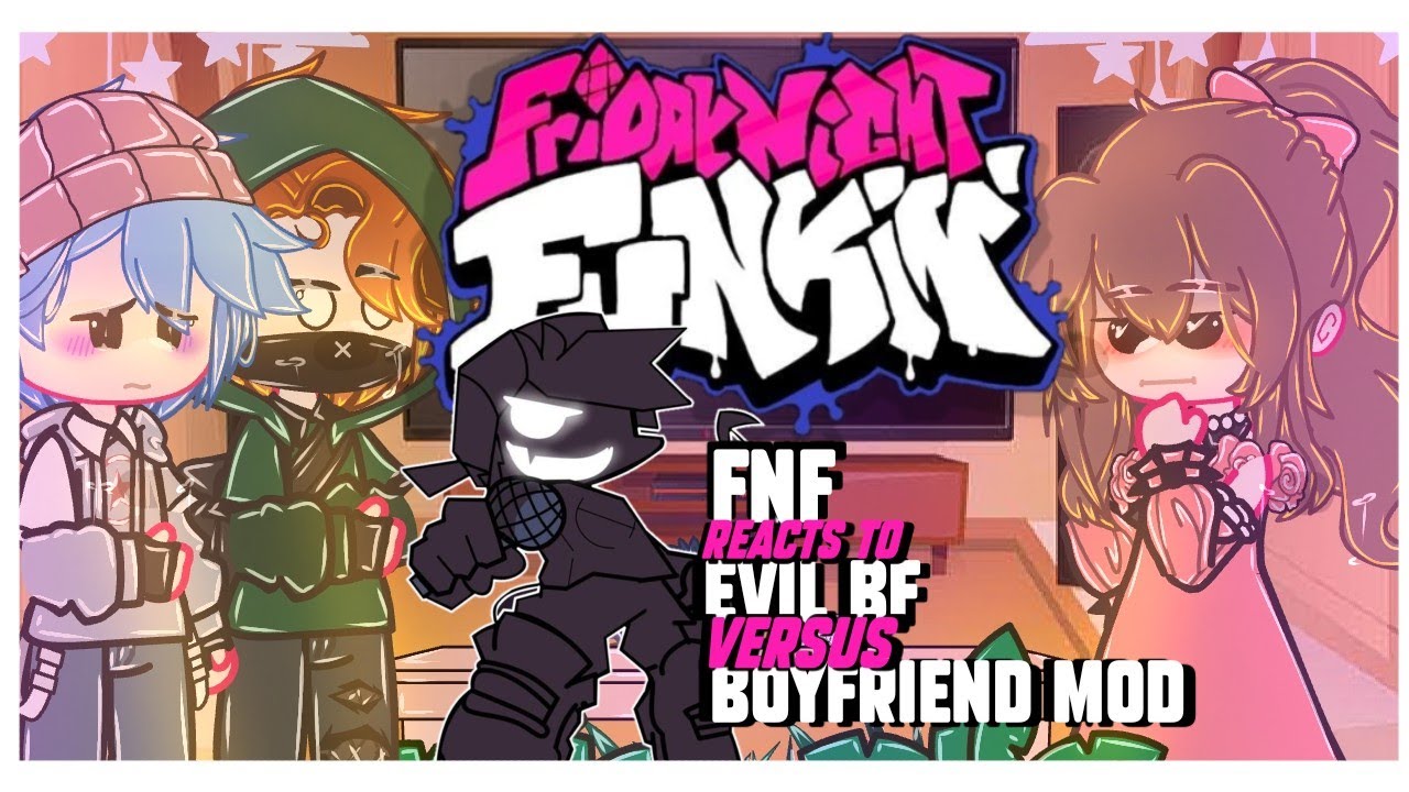 🎤~FNF Soft REACTS TO 'EVIL' Boyfriend Vs Boyfriend Mod🎤 |[]|Friday ...