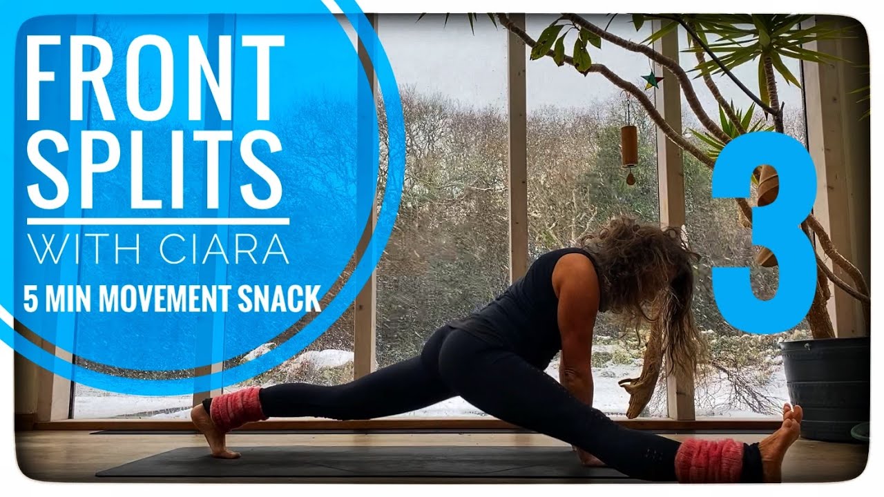 Front splits with Ciara #3 - YouTube