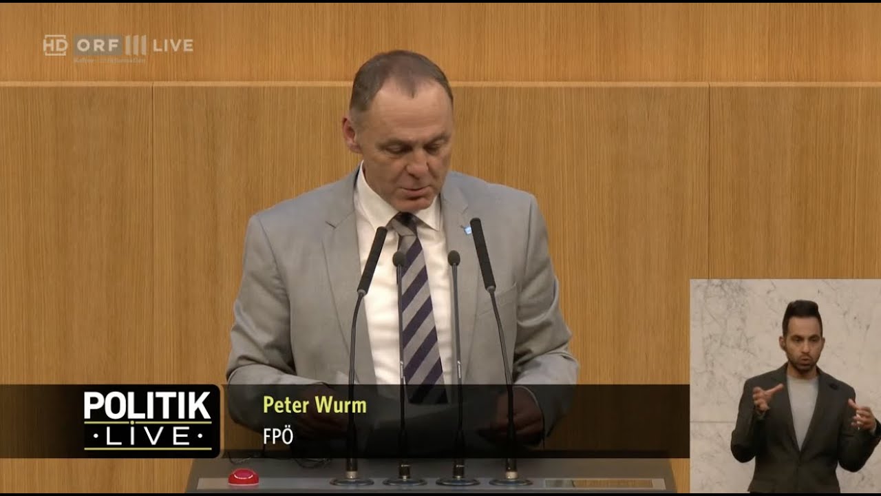 Peter Wurm - Allgemeines Sozialversicherungsgesetz - 30.3.2023 - YouTube
