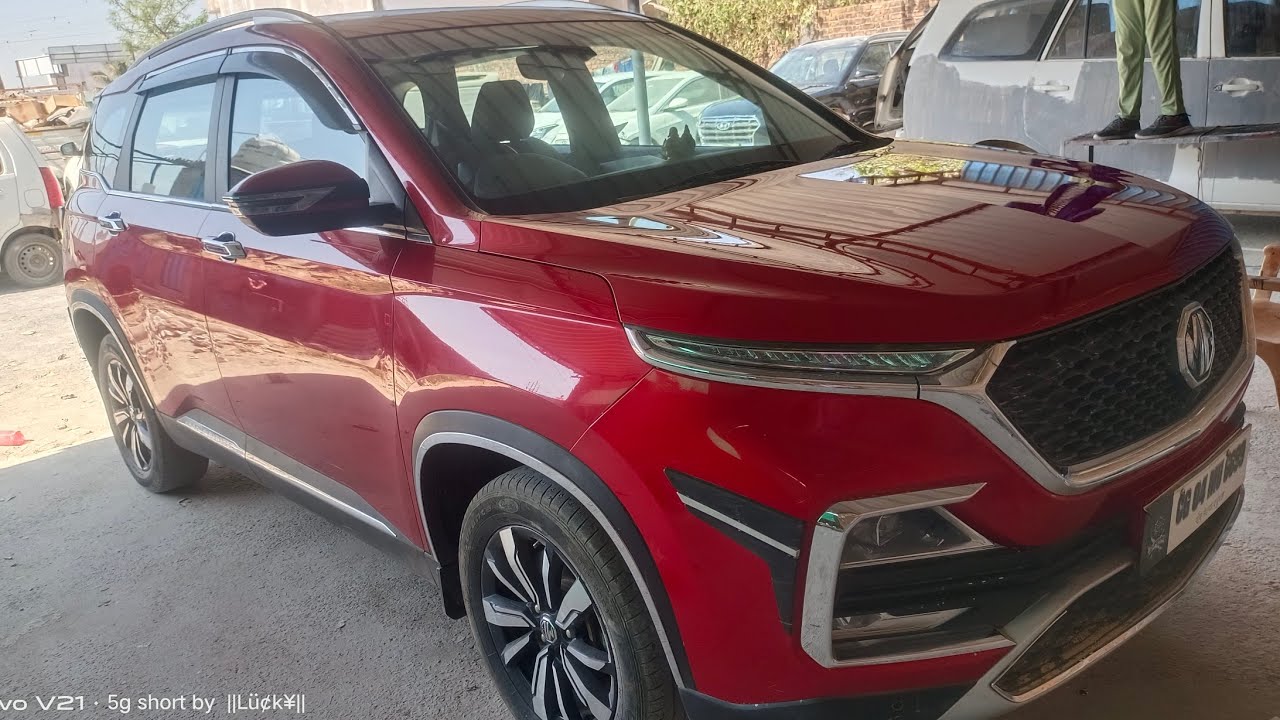 MG HECTOR CRASH 😱😱 REPAINT 💯 SCRATCH REMOVE 💯||JILANI ART||@Brotomotiv ...