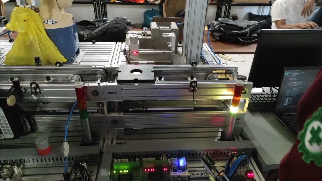 Video demonstrasi alat PBL MK-232-43 : Arduino-based Controller untuk Assembly Process Station ...