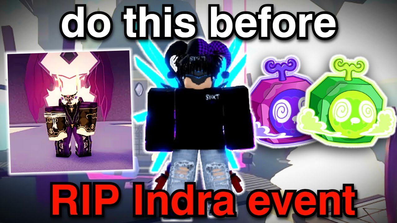 How to Prepare for RIP Indra Event Update in Blox Fruits (DO NOW) - YouTube