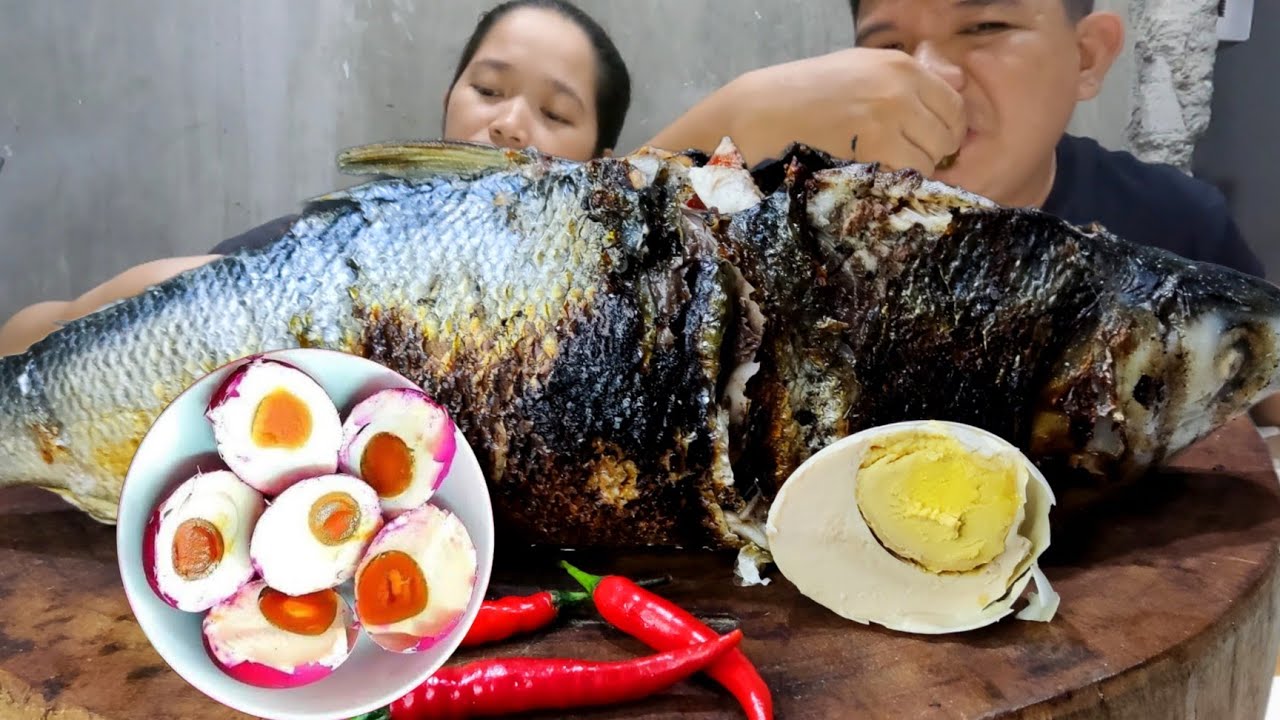 INIHAW NA BANGUS NA MAY ITLOG BURO SA LOOB | a.c pampanga ...