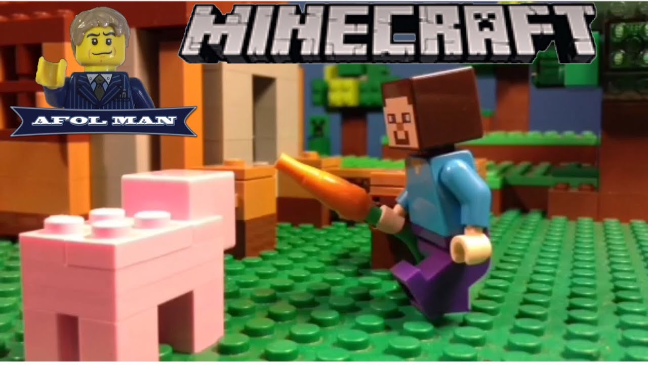 Lego Minecraft: Animation Part 2 - YouTube