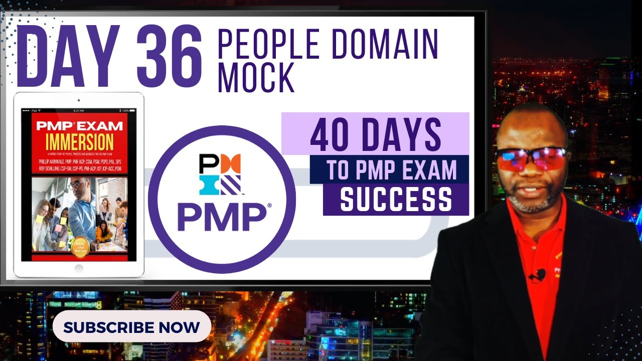 PMP - People Domain Mock Exam - 📚💎Day # 36 - YouTube
