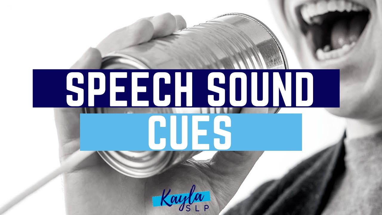 Speech Sound Cues for Parents, Teachers, and SLPs - YouTube