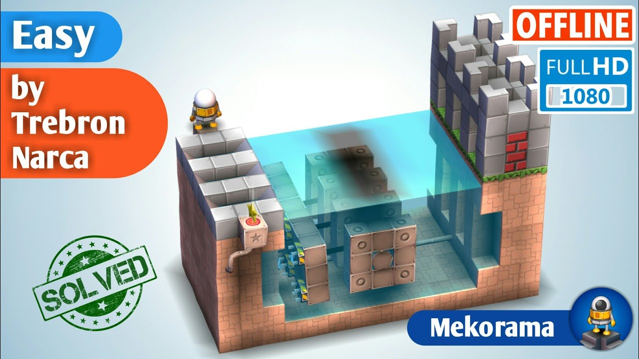 Easy : by Trebron Narca : Mekorama Card Collector Cards Walkthrough ...