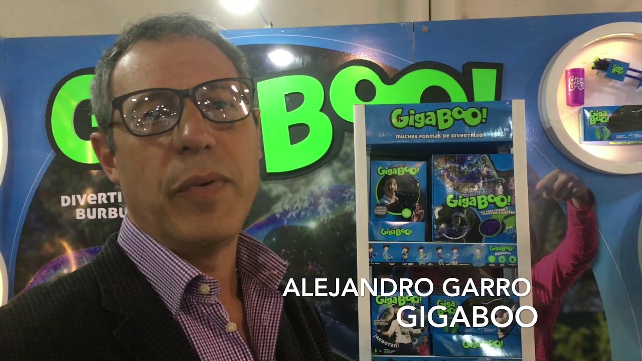 Gigaboo estuvo presente en la 50º Feria del Juguete - YouTube
