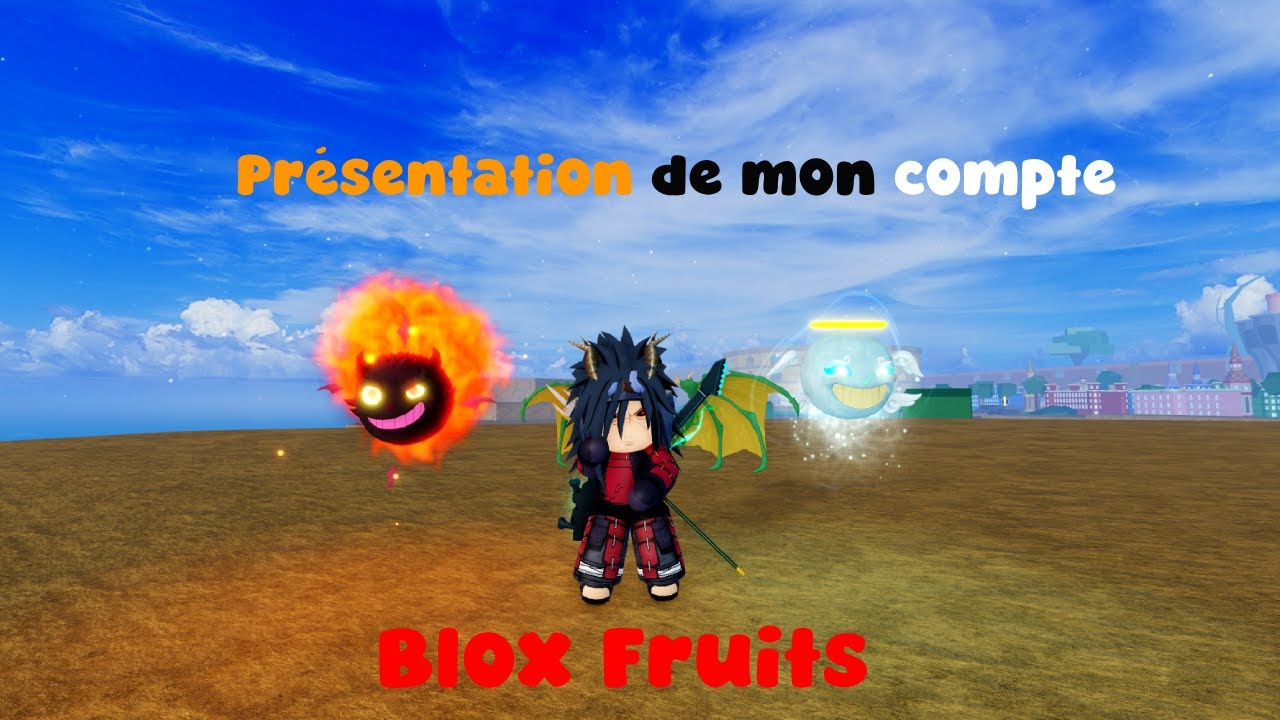 Présentation De Mon Compte Blox Fruits ( Ma Première Vidéo ) - YouTube