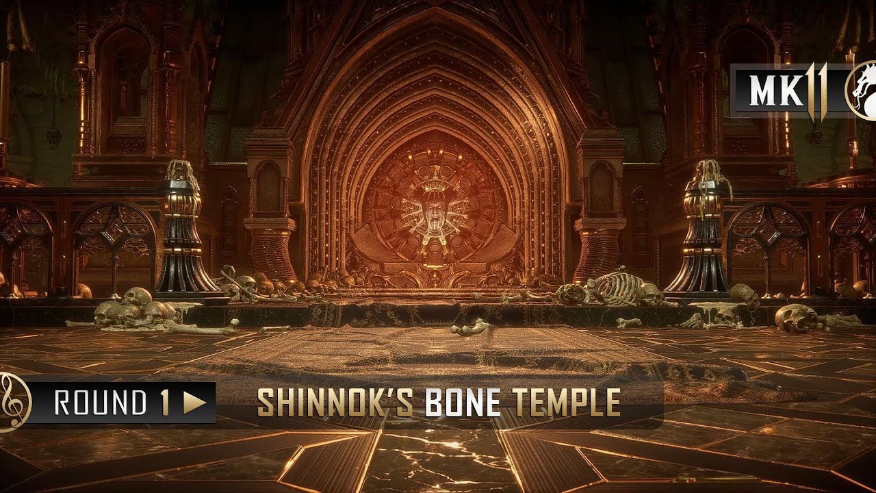 Mortal Kombat 11 ™ : Shinnok's Bone Temple - Round 1 - YouTube