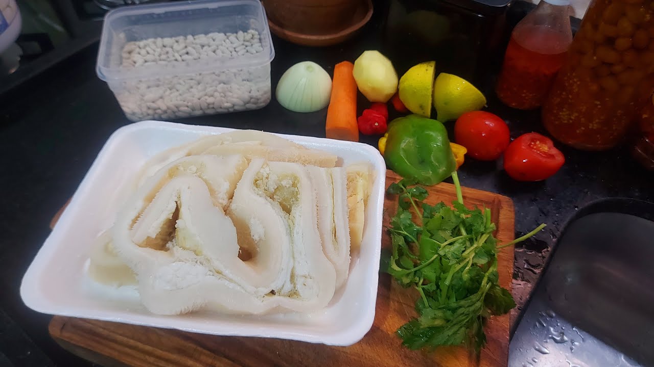 BUCHO COM LEGUME E FEIJAO BRANCO 🤍😋 - YouTube